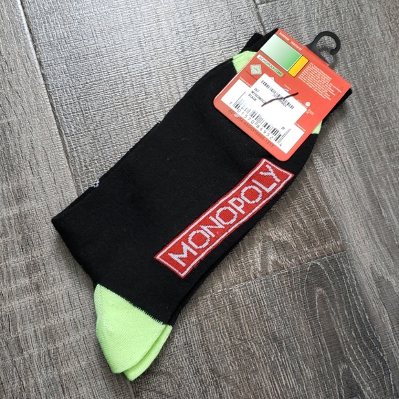 Hasbro | Underwear & Socks | Planet Sox Hasbro Monopoly Socks | Poshmark
